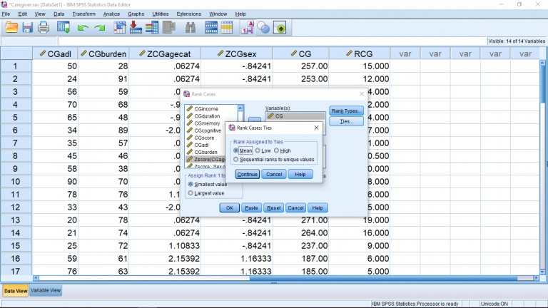 34 Spss Lesson 2 Combining Variables And Recoding Introduction To